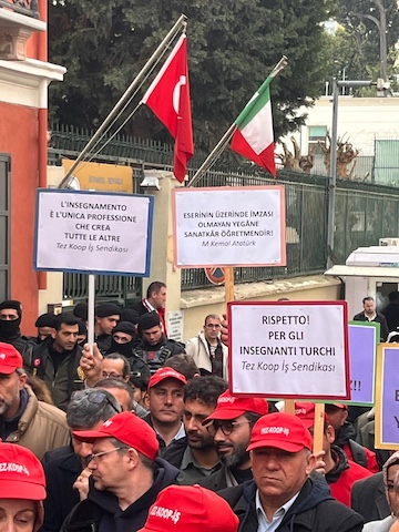 “We made history” – statement of the Turkish teachers at Liceo Italiano ...